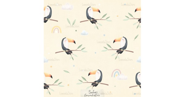 Safari numbers exclusive [Coordinate] seamless pattern